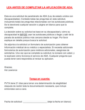 Fillable Online LA LEY PARA PERSONAS CON DISCAPACIDADES (ADA, por sus ...