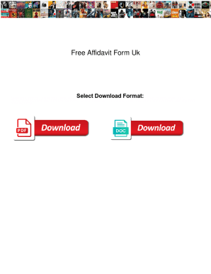 Fillable Online Free Affidavit Form Uk. Free Affidavit Form Uk advanced ...