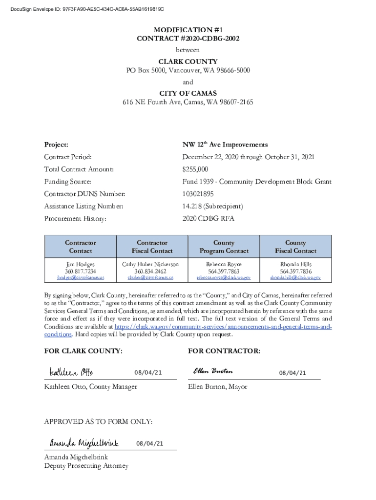 Fillable Online clark wa app.esign.docusign.comeerDocuSign eSignature User Guide - DocuSign ...