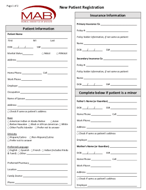 Fillable Online Print out the patients primary insurance information, wri...Chegg.com Fax Email ...