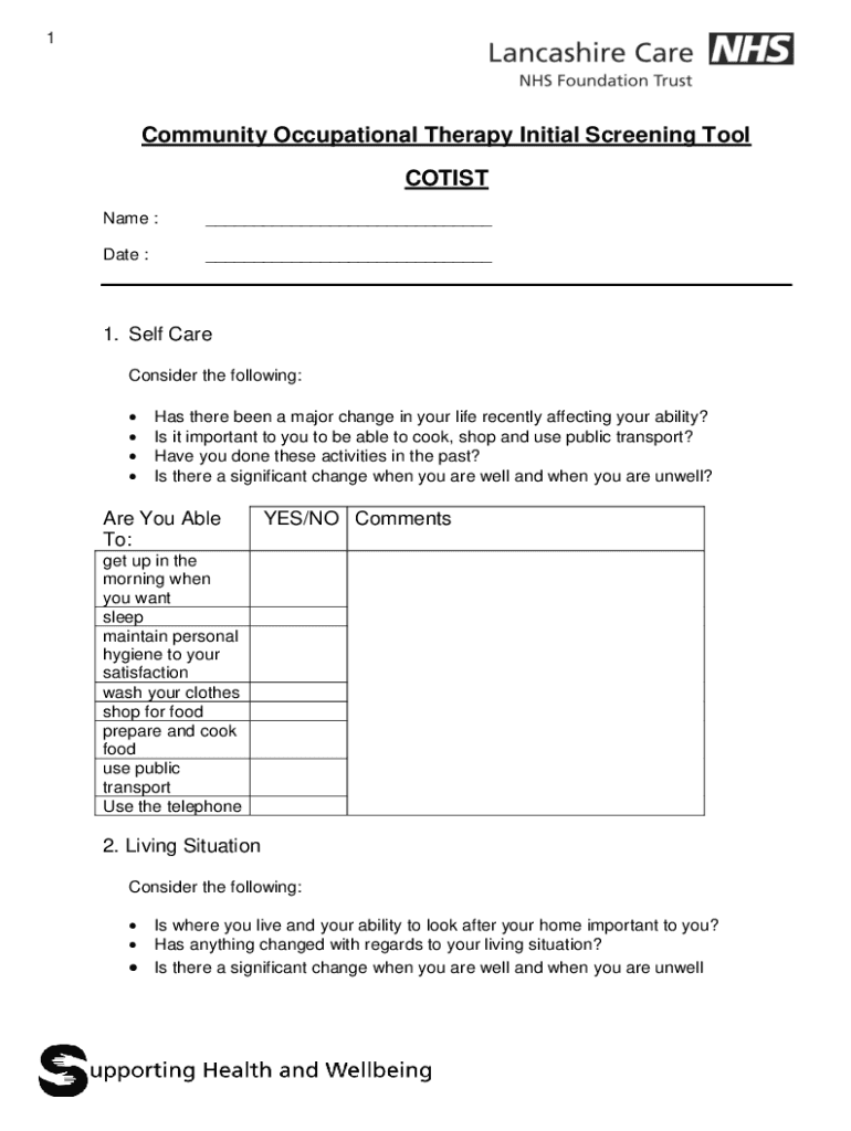 Fillable Online www.thetherapytree.orgoccupational-therapy ...