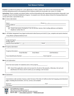 Fillable Online FORM RP-200 - LANDLORD PETITION For an Upward Rent ...