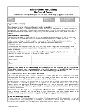 Referral Doc Template | pdfFiller