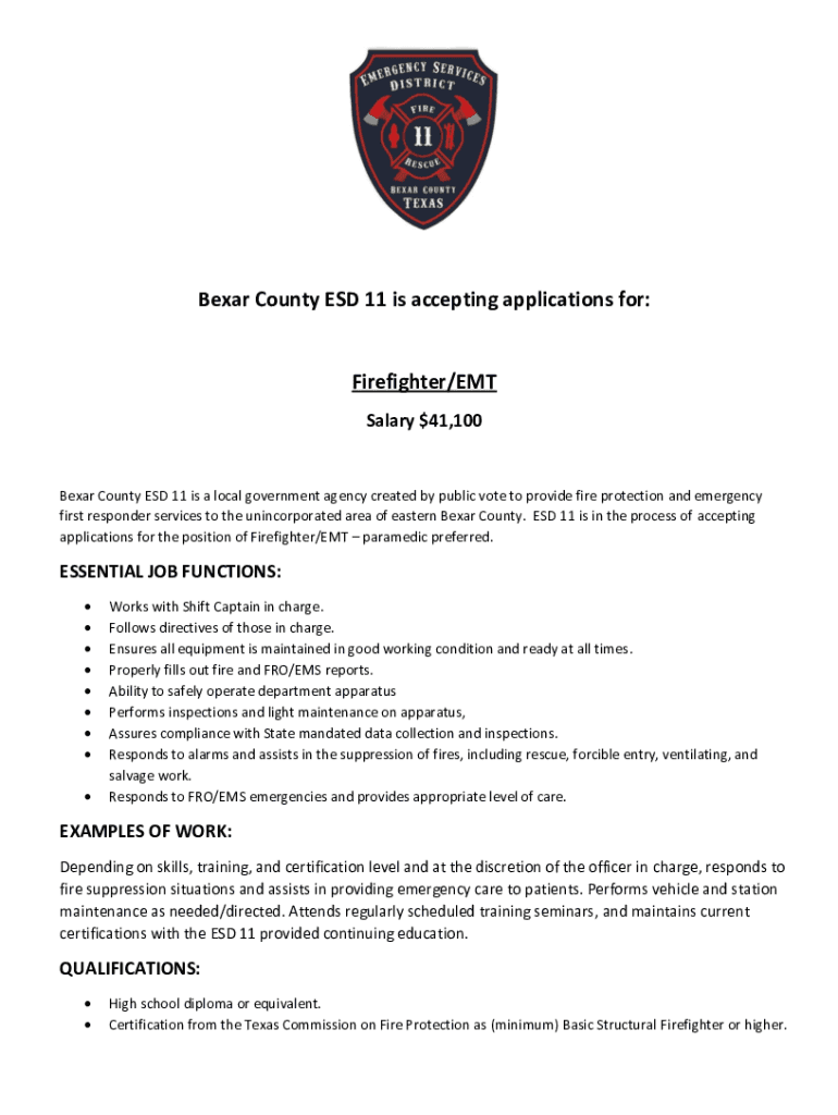 Fillable Online Fillable Online www.tcfp.texas.govServicesGetPdfBexar ...