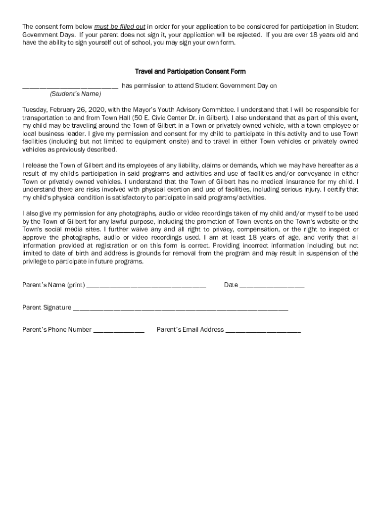 Fillable Online FREE 11+ Sample Student Consent Forms in PDFWordFree ...