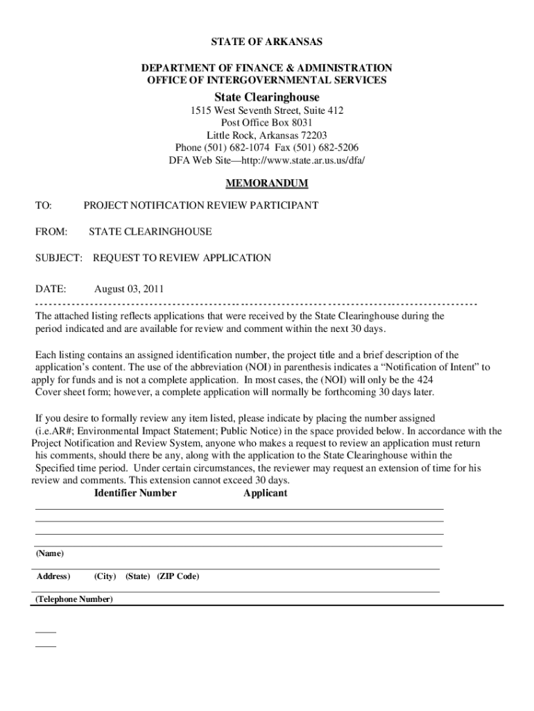 Fillable Online www.dfa.arkansas.gov images uploadsSTATE OF ARKANSAS DEPARTMENT OF FINANCE ...
