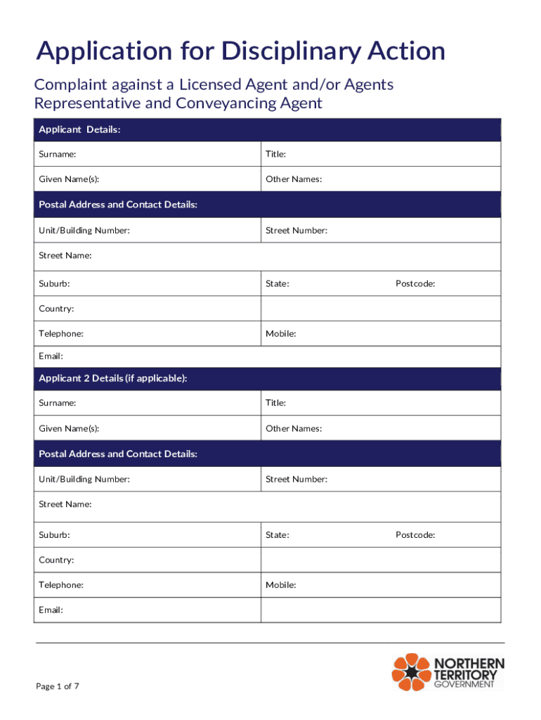 Fillable Online nt gov Employee Disciplinary Action: Effective Tactics to TryEmployment ...