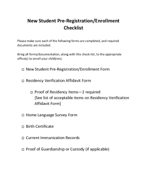 Fillable Online www.kv.k12.in.us docs districtNew Student Pre ...