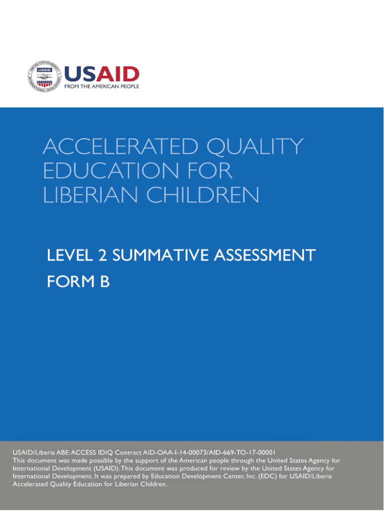 Fillable Online pdf usaid pdf.usaid.govpdfdocsPA00XR8SLEVEL 2 PLACEMENT ...