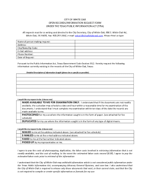 Fillable Online www.texasattorneygeneral.govsitesdefaultTEXAS PUBLIC ...