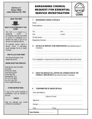 Fillable Online www.laboursmart.co.zadocumentdetailsLRA 4.7 Form ...