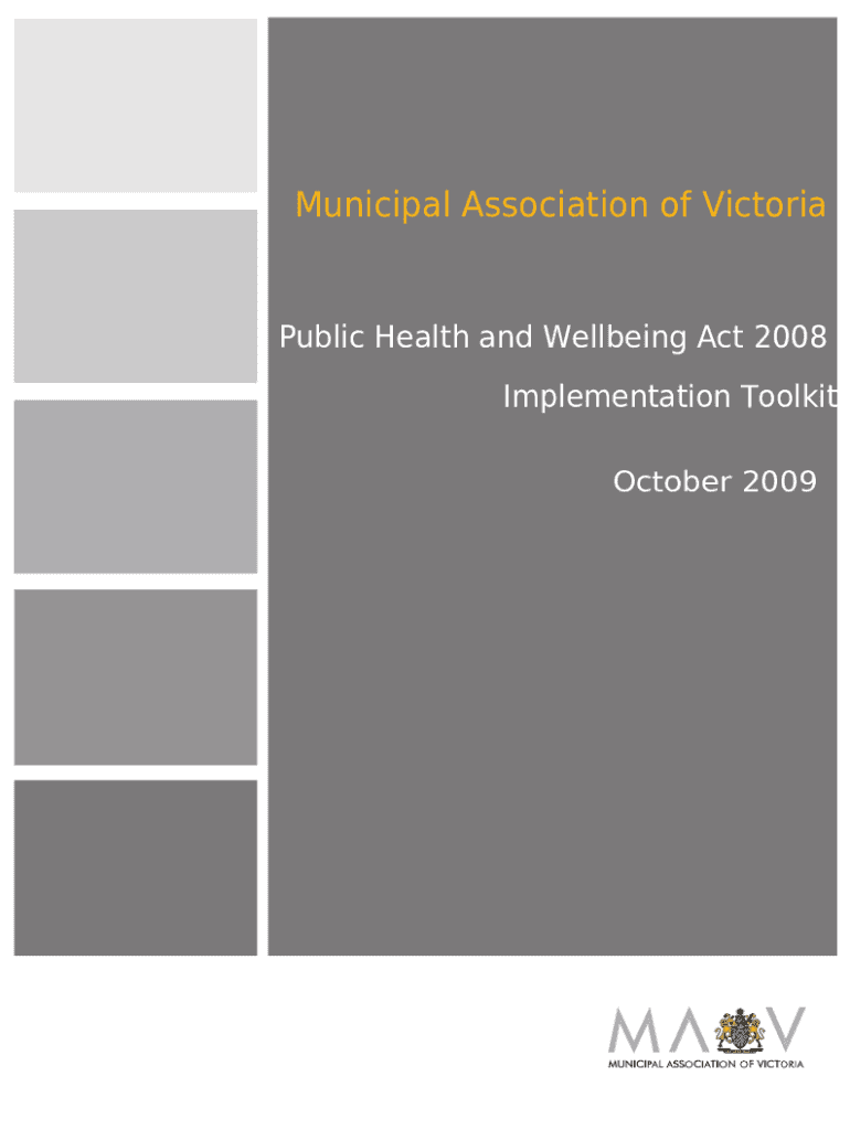 Public health and wellbeing toolkit Doc Template | pdfFiller