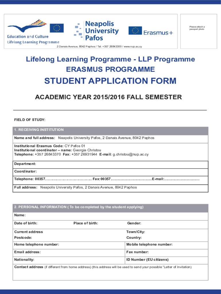 Fillable Online www.nup.ac.cywp-contentuploadsLifelong Learning ...