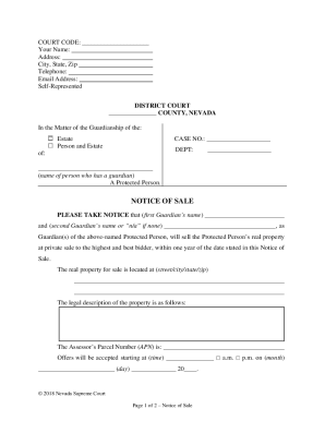 Fillable Online 71 gship-realprop-noticeofsale 2 - proposed change.docx ...