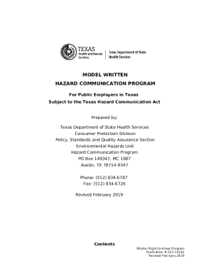 www.dshs.state.tx.ushazcomPDFMODEL WRITTEN HAZARD COMMUNICATION PROGRAM ...