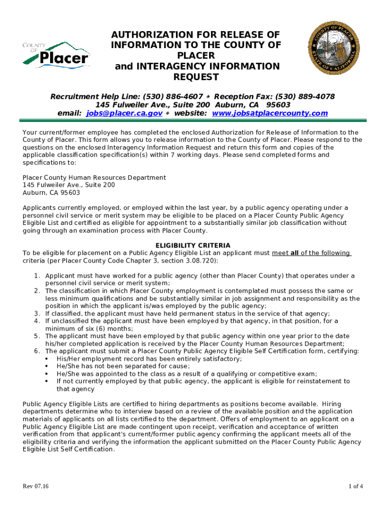 AUTHORIZATION FOR RELEASE OF INATION AGREEMENT Doc Template | pdfFiller