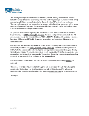 Fillable Online www.rampla.orgsfcservletThe Los Angeles Department of ...