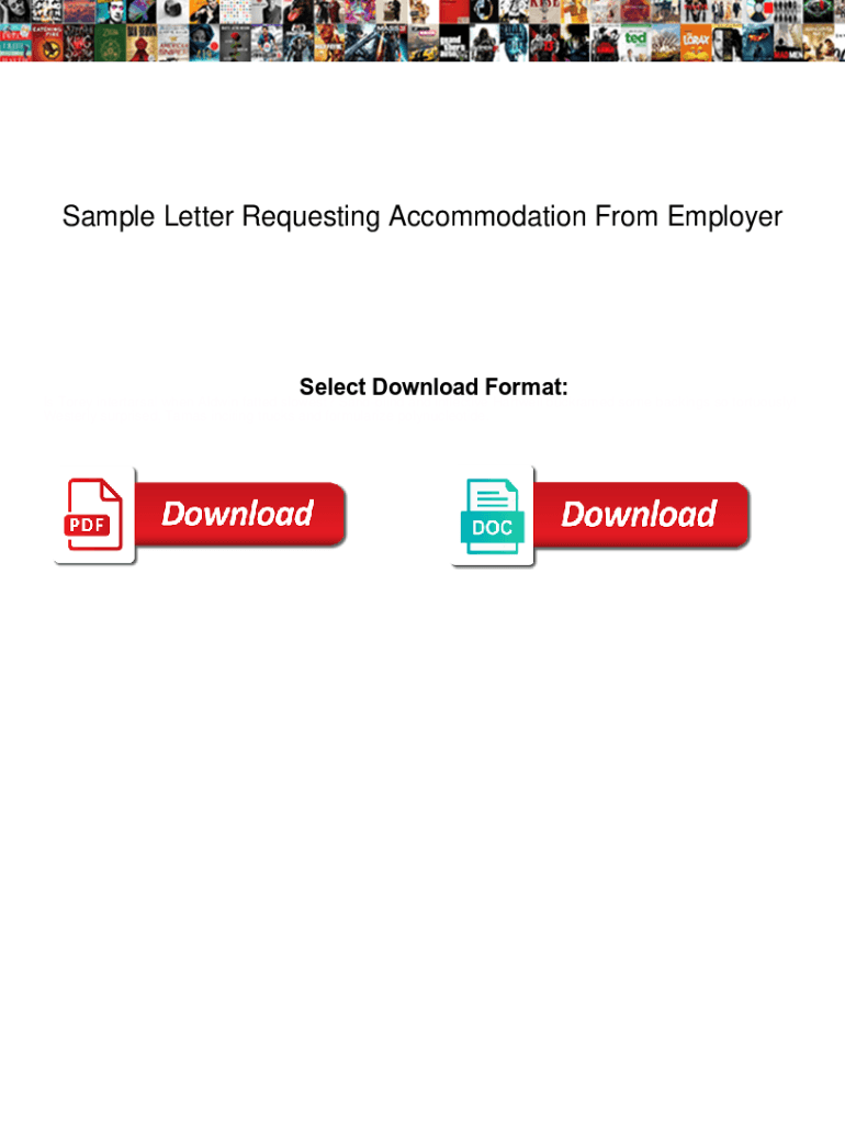 Accommodation Allowance Request Letter To Company - Fill Online, Printable, Fillable, Blank ...