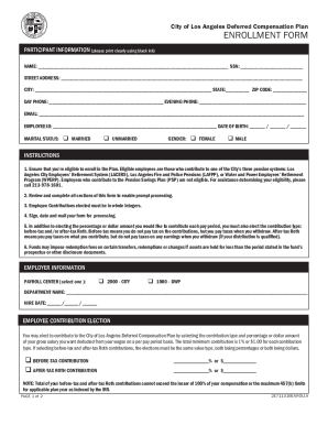 Fillable Online www.brightscope.comform-5500basic-infoCity of Los ...