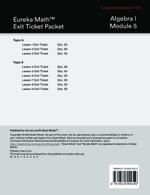Fillable Online k12workbook.commodule-6-lesson-2-exit-ticketModule 6 ...