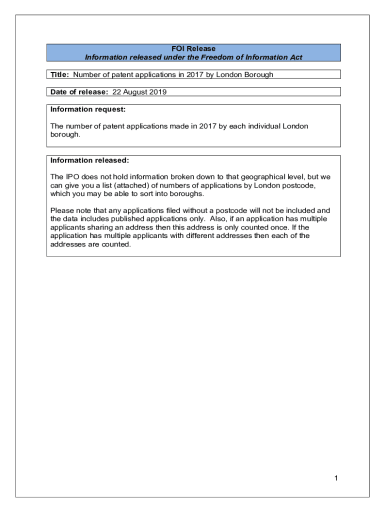 Fillable Online FOI Request. FOI Request Fax Email Print - pdfFiller