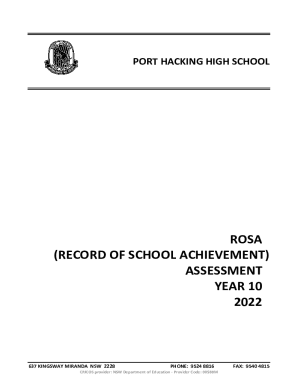 Fillable Online porthackin-h.schools.nsw.gov.aulearning-at-ourScience - Port Hacking High School ...