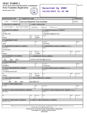 Fillable Online seec ct seec.ct.govSEEC1A13143202203220001SEEC FORM 1 ...