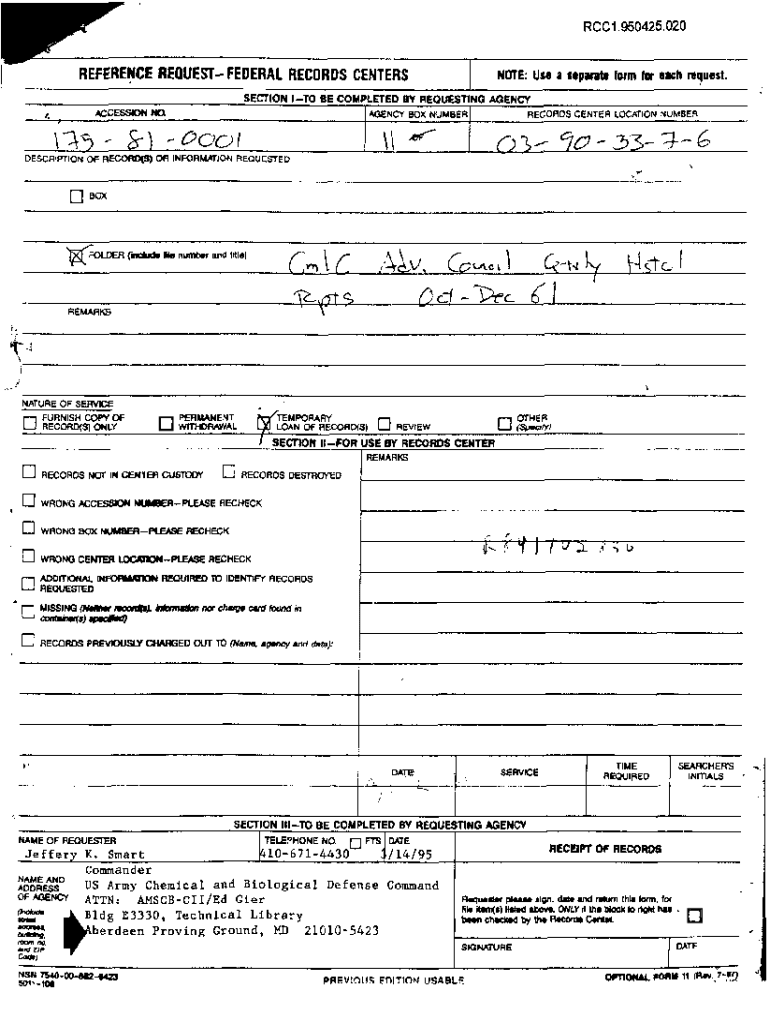 Fillable Online www.osti.govopennetservletsREFERENCE REQUEST- FEDERAL ...