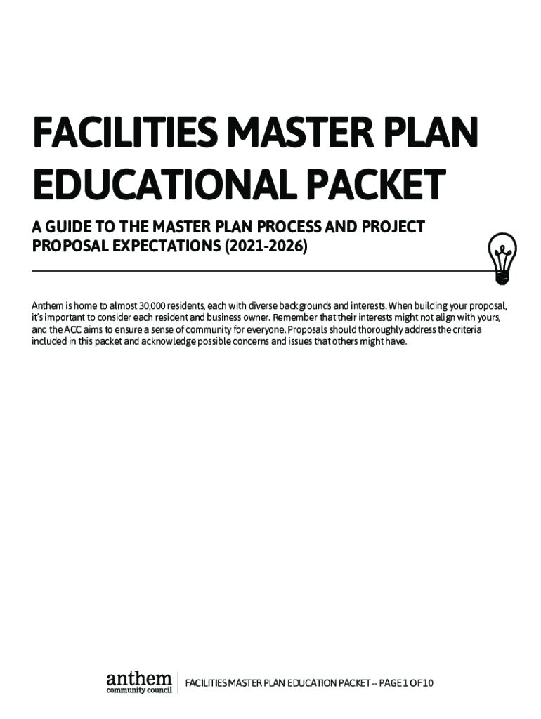 Fillable Online eric.ed.govAn Overview of the Facilities Master Plan Process Purpose. Fax Email ...