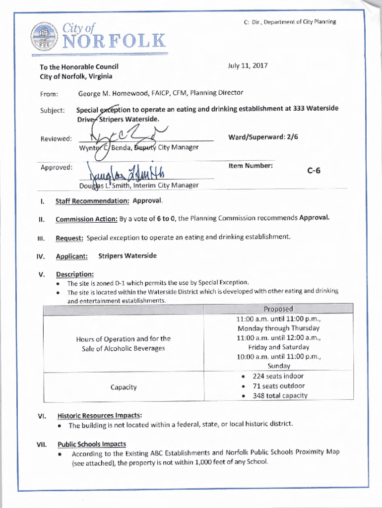 Fillable Online www.norfolk.gov ViewFile ItemCity of NORFOLK Fax Email ...