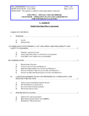 Fillable Online www.fs.fed.usdirindexhomefshwo 2709.1150 - Standard ...