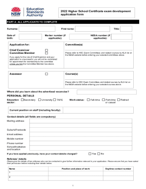 Fillable Online educationstandards.nsw.edu.auwpswcm2018 Higher School ...