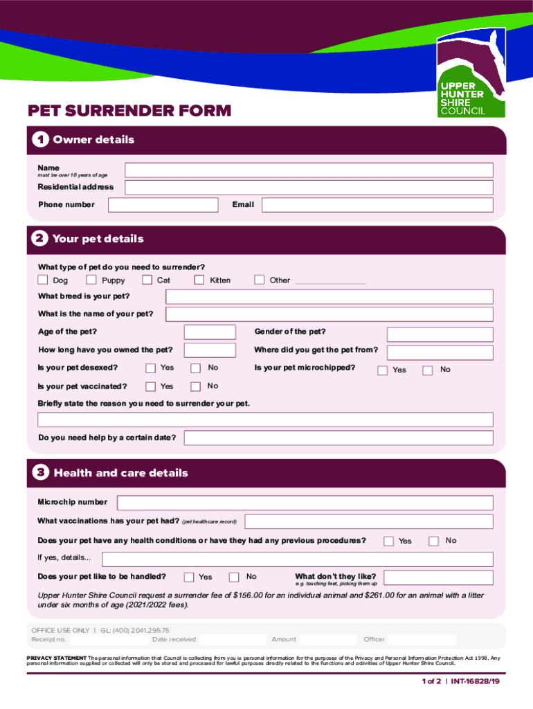 Fillable Online upperhunter nsw gov www.jotform.comform-templatesdog ...