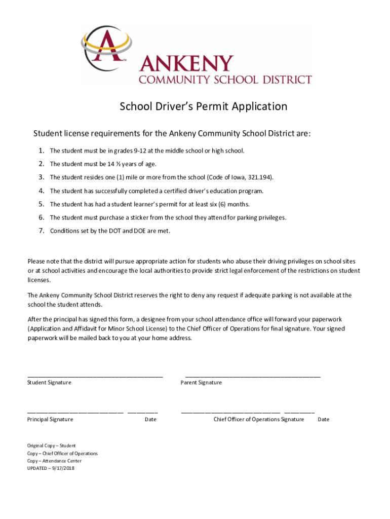 Fillable Online www.dmv.orgia-iowadrivers-permitsApply for a Iowa ...