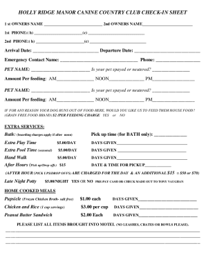 Fillable Online www.hollyridgemanor.com63599503motelcheck-informHOLLY ...