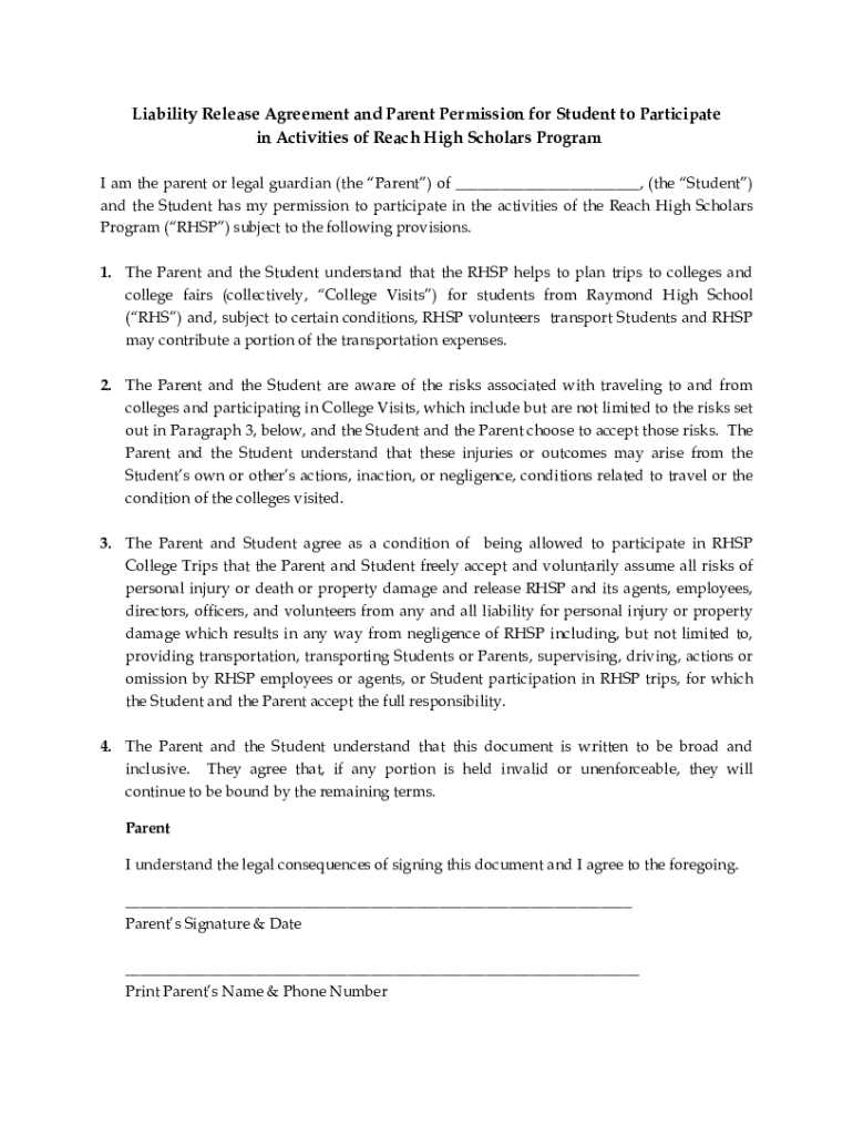 Fillable Online Free Release of Liability (Waiver Form) - Legal ...