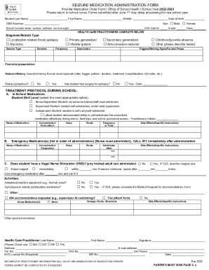 Fillable Online earlychildhood.marylandpublicschools.orgsystemSeizure ...