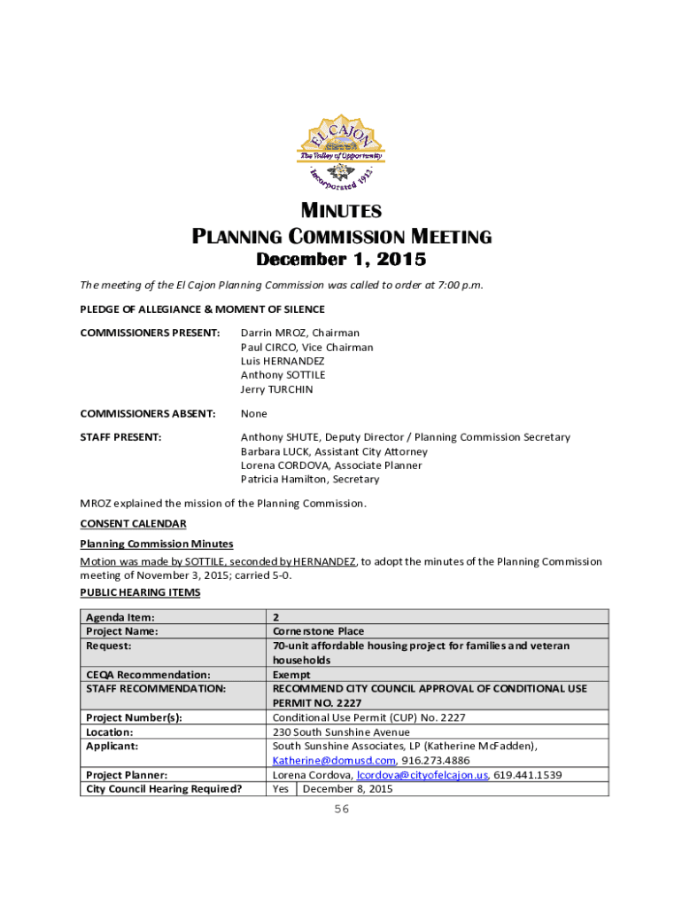 Fillable Online www.elcajon.govhomeshowpublisheddocumentCity of El ...