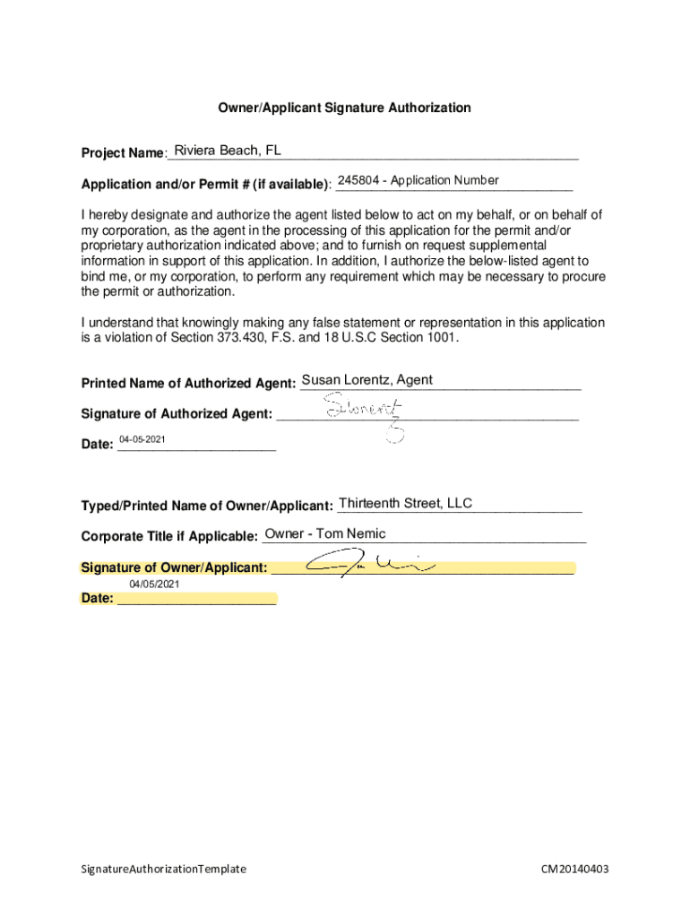 Fillable Online apps.sfwmd.goventsbdocdownloadOwner/Applicant Signature ...