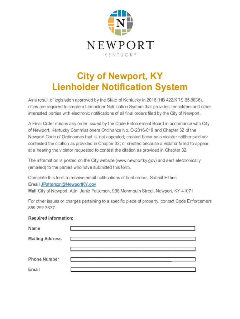 Fillable Online law.justia.comcodeskentucky.8836 System for ...