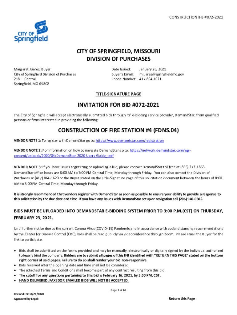 Fillable Online www.springfieldmo.gov DocumentCenter ViewCITY OF ...