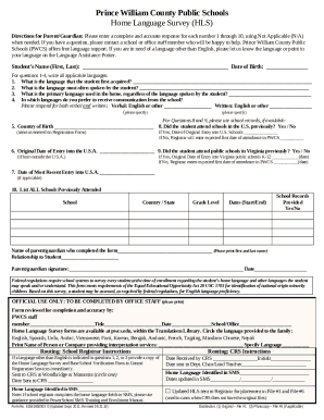 Prince William County Public Schools Doc Template | pdfFiller