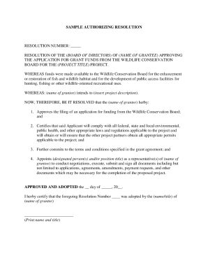 Fillable Online Top Ten most common sample board resolution ...