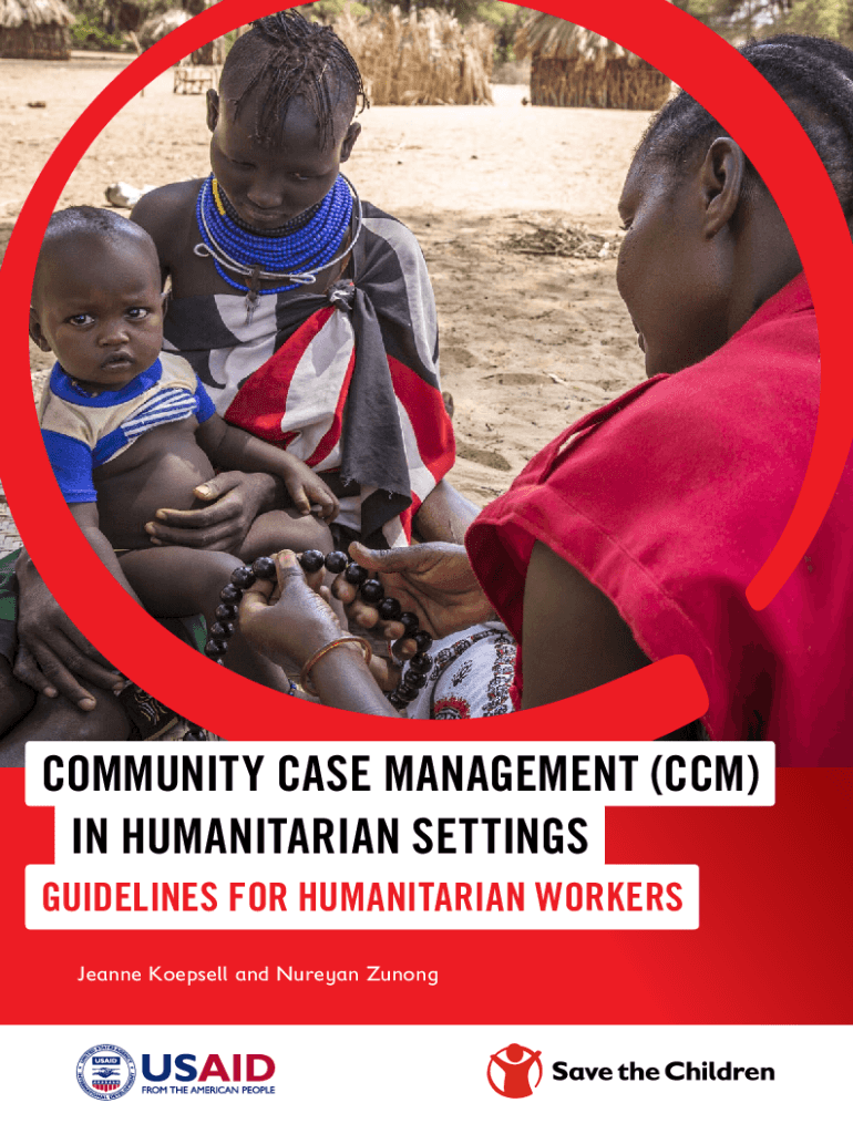 Fillable Online Community Case Management (CCM) In Humanitarian ...