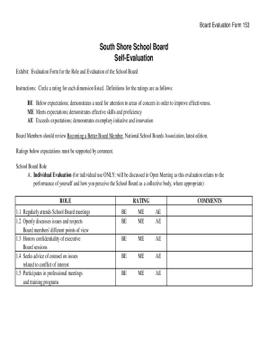 Fillable Online 4+ Board Evaluation Questionnaire Templates in PDFFree ...