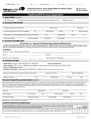 Fillable Online Disclosure Statements and Custodial Agreements for ...