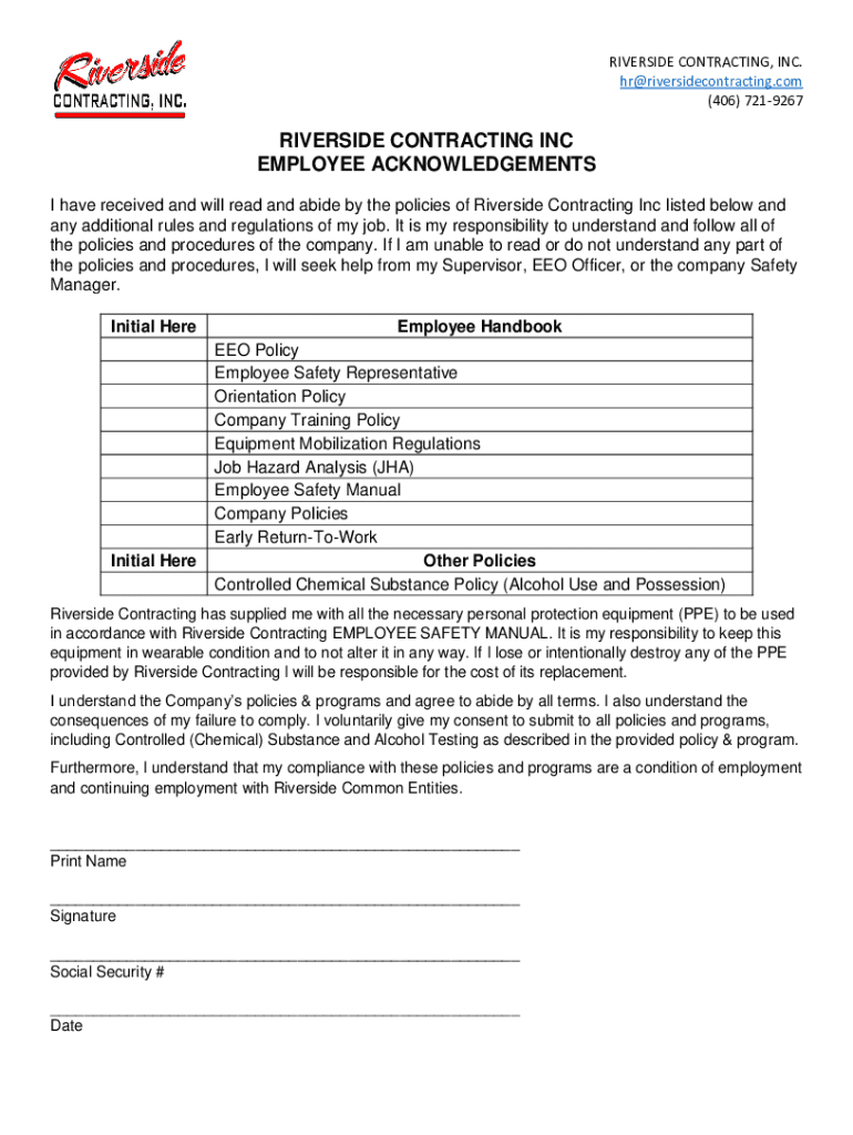 Fillable Online home-services : Riverside Contracting, Inc. Fax Email ...