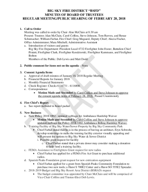 Fillable Online ABOUT BSFD - Big Sky Fire Department Fax Email Print ...