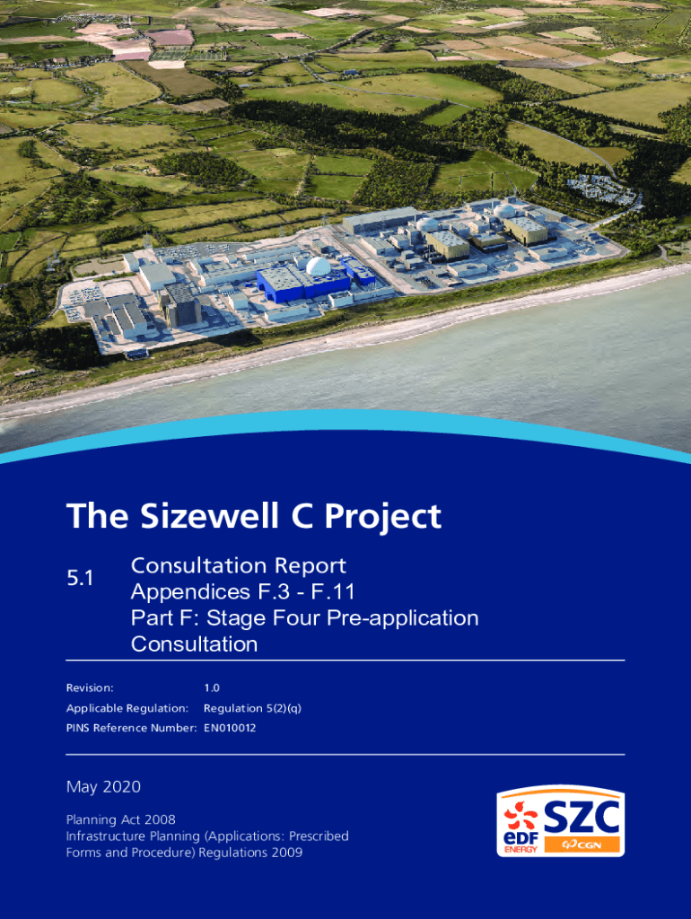 Fillable Online infrastructure planninginspectorate gov The Sizewell C Project - National ...