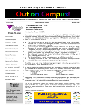 Fillable Online myacpa Pre-Convention Newsletter 2004 - Publisher ...